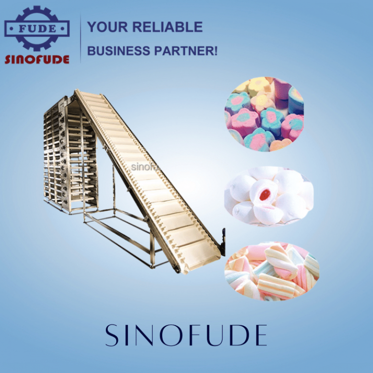 Full Automatic Extruded And Deposited Marshmallow Production Line ...
